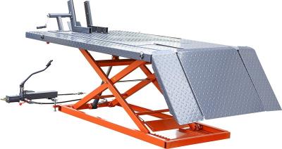 China Pneumatic 1500lbs Powder Coat Hydraulic and air pump Motorcycle table for sale