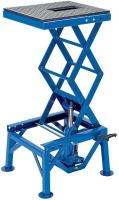 China Rubber Platform Manual 360 Lbs  Air Powered Motorcycle Lift for sale