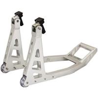 China Aluminum Swingarm Spool Stand 340kgs Motorcycle Lift Bench for sale