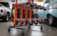 China Four Hydraulic 200 Lbs Vehicle Positioning Wheel Dolly for sale
