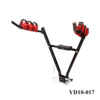 China Hatchback Car Carrier Rear Mounted Bike Racks For Towbars for sale