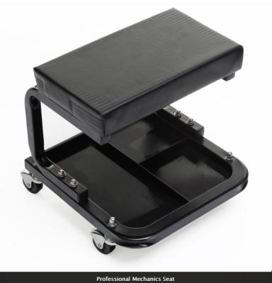 China Padded Heavy Duty Adjustable Mechanic's Roller Seat for sale