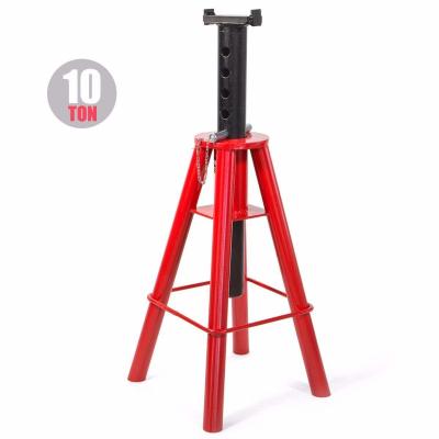 China Adjustable Heavy Duty 10Ton Axle Hydraulic Jack Stands for sale