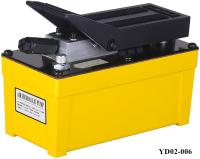 China Baked Powder Workshop 10000PSI Air Hydraulic Foot Pump for sale
