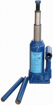 China 2 Stage High Lift 2T To 30T Double Ram Hydraulic Bottle Jack for sale