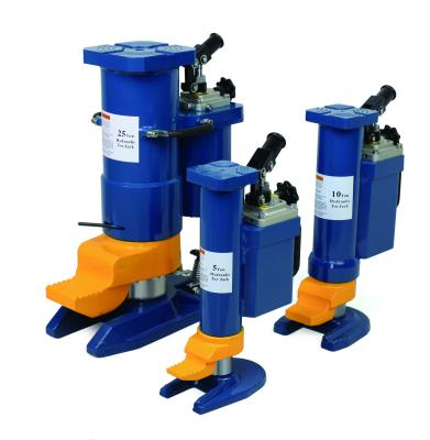 China Multi Type Heavy Duty Rotational Hydraulic Toe Lift Jack for sale