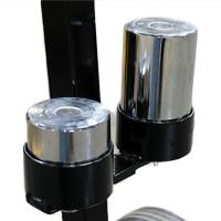 China Three Stages Telescopic 25Ton Pneumatic Hydraulic Jack for sale
