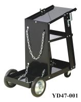 China Welding Cart 100 LBS 3 Shelves Automobile Workshop Tools Equipment for sale