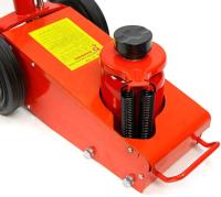 China Red Color 22T Air Powered Floor Jack Grease Resistant for sale