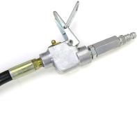 China Red Color 22T Air Powered Floor Jack Grease Resistant for sale