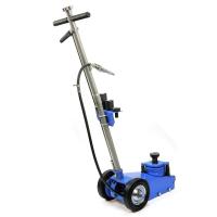 China Red Color 22T Air Powered Floor Jack Grease Resistant for sale