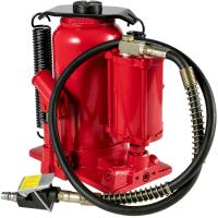 China 20 Ton Air Hydraulic Bottle Jack With Safety Overload Valve for sale