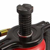 China Red 32 Ton Ram Saddle Air Operated Bottle Jack Steel Material for sale