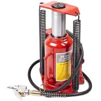China Red 20Ton Pneumatic Hydraulic Bottle Jack With Ram Saddle for sale