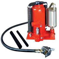 China Red 20Ton Pneumatic Hydraulic Bottle Jack With Ram Saddle for sale