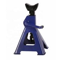 China CE Hydraulic Blue Screw Adjustable Axle Stands 3 Ton Capacity for sale