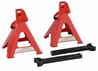China Adjustable 6000Kg Hydraulic Jack Stands 218mm Lifting Height for sale