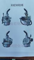 China Cable Choke Carburetor for Tianhong 90 90cc Motorcycle Engine - Direct Replacement Fuel System Carburetor for sale