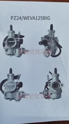 China PZ24 Carburetor For WEVA125 BIG 125cc 4-Stroke Motorcycle Performance Replacement Carb for sale