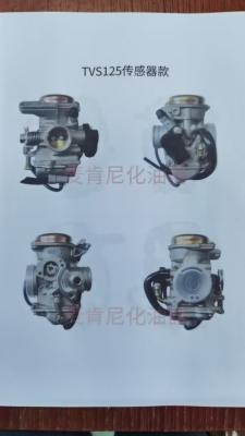 China TVS125 Carburetor with Sensor for TVS 125cc 4-Stroke Motorcycle Engines for sale
