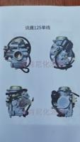 China ZY125 Single Wire Carburetor for Yamaha 125cc Scooter 4-Stroke Engine Replacement Parts for sale
