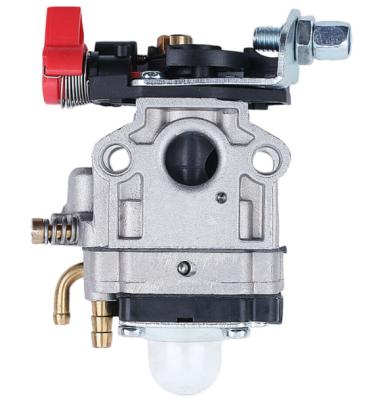 China Red Choke 2 Stroke Carburetor Replacement for String Trimmer Brush Cutter Leaf Blower Small Gas Engine Parts for sale