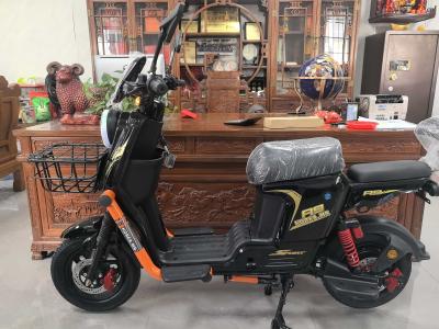 China R9 KOREA.MR 48V/60V Electric Bicycle with Front Basket and Dual Shock Absorbers for City Commuting for sale