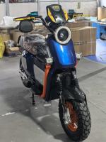 China R9 KOREA.MR Fat Tire Electric Scooter with Hydraulic Disc Brakes Full Suspension Comfort and LED Headlight for Urban Commuting for sale