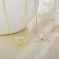 China YASVITTI Valentine's Day Gift Luxury Necklace 925 Sterling Silver Fashion Classic Women Heart Necklace Jewelry for sale