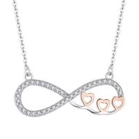 China YASVITTI Personalized High End Silver Necklace Rose Gold Plated Heart Necklace Chain for Jewelry for sale