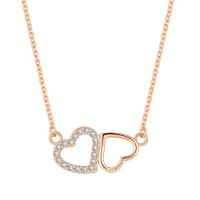 China YASVITTI Valentine's Day Gift Luxury Necklace 925 Sterling Silver Fashion Classic Women Heart Necklace Jewelry for sale