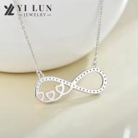 China YASVITTI Wholesale Personalized High End Silver Necklace Rose Gold Plated Heart Necklace Chain for Jewelry for sale