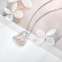 China YASVITTI I Love You Heart Pendant Necklaces Birthday Valentine's Day Mother's Day Christmas Mom Gifts Jewelry for sale