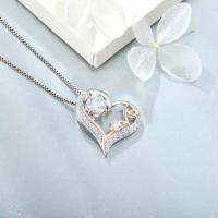 China YASVITTI I Love You Heart Pendant Necklaces Birthday Valentine's Day Mother's Day Christmas Mom Gifts Jewelry for sale