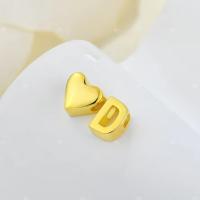 China YASVITTI Personalized 925 Sterling Silver Heart Initial Necklace 18K Gold Plated Luxury Letter Heart Necklace For Girls for sale