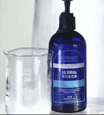 China Concentrated Clove Essential Oil Shower Gel with International Klein Blue Design Style for sale