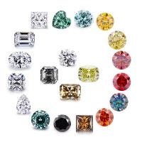 China Fancy Yellow Gray Dark Grey Canary Green Red Pink Color Coloured Loose Diamonds for sale