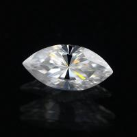 China Special Shape Moissanite White VVS1 Round Flawless Moissanite Stone for sale