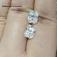 China White Clear Jewelry Color Moissanite Heart Arrow Radiant Rings Cut for sale