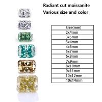 China White Clear Jewelry Color Moissanite Heart Arrow Radiant Rings Cut for sale