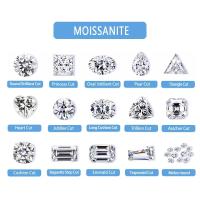 China Colorless DEF Color Moissanite Jewelry Stone Cut Loose For Tennis Bracelets Rings for sale