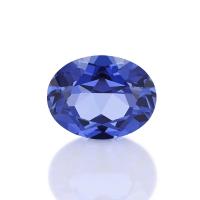 China Lab Grown Blue Sapphire Gemstones In Various Shapes And Sizes for jewelry for sale