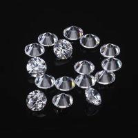 China AAAAA 5A Clear White Star Cut Grade Heat Resistant Loose Cubic Zirconia Gemstones for sale