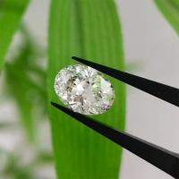 China Big Size 5ct Oval Cut CVD E F VS1 VS2 IGI Lab Grown Loose Diamonds Wholesale for sale