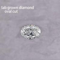 China Big Size 5ct Oval Cut CVD E F VS1 VS2 IGI Lab Grown Loose Diamonds Wholesale for sale