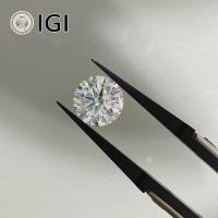 China 0.5ct - 3ct E Color Loose Certified Lab Created Diamonds Moissanite HPHT CVD Diamond for sale