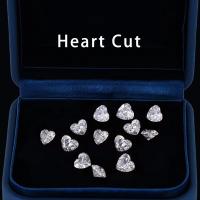 China 0.8-3.3mm Round Brilliant Cut Man Made Diamond Moissanite DEF VVS VS Lab Grown Diamond for sale