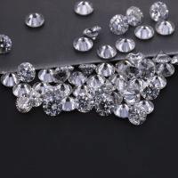 China 0.8-3.3mm Round Brilliant Cut Man Made Diamond Moissanite DEF VVS VS Lab Grown Diamond for sale