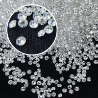China Jewelry White VVS Melee Moissanite Diamond , Custom Melee Loose Moissanite Stones for sale