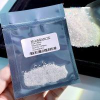 China Synthetic GRA VVS Melee Moissanite Round Brilliant Cut Loose Gemstones Moissanite Diamond for sale